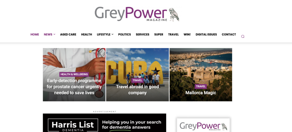 Grey Power magazine offers members more options - Grey Power