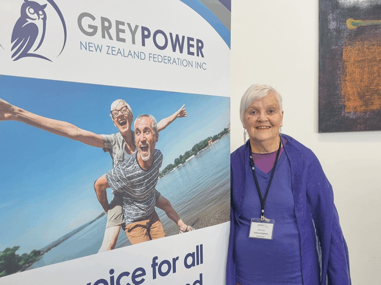 Out and about at Federation AGM - Grey Power